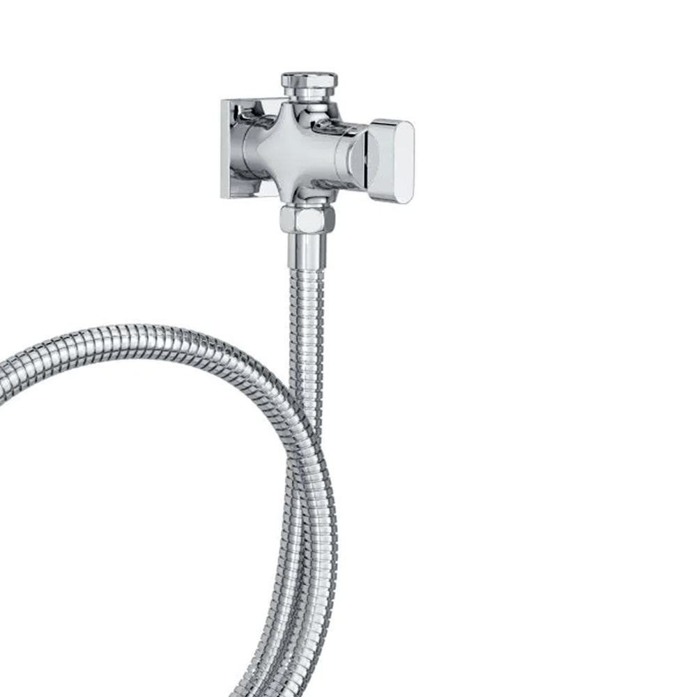 Ducha Higiênica Deca Polo c/ Registro Derivação 1,2m Cromada ...