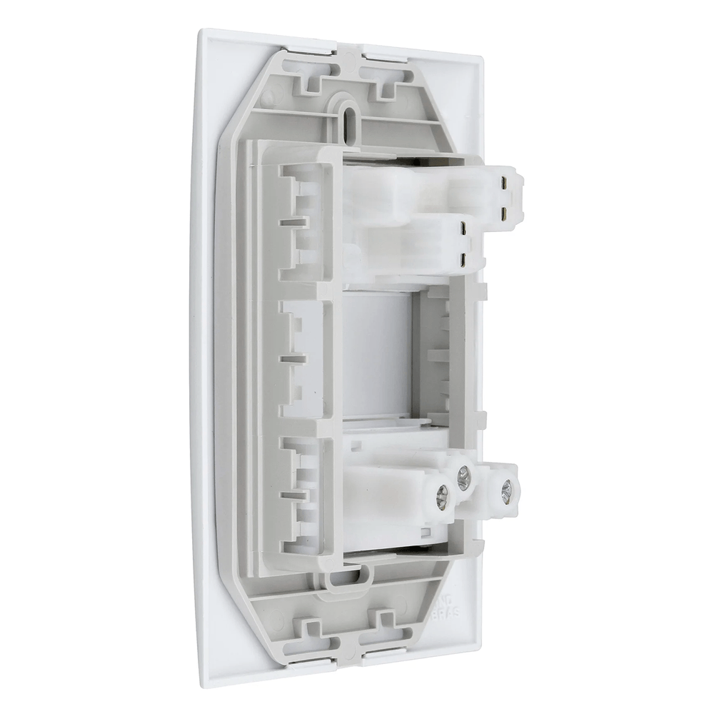 Conjunto De Interruptor Iriel Impéria Simples 10a Branco - dallahomecenter